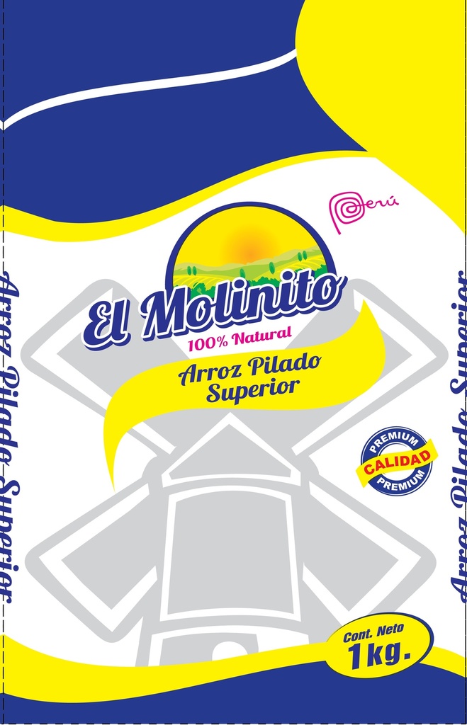 ARROZ PILADO SUPERIOR EL MOLINITO 100% NATURAL | CORPORACIÓN DIONICIO